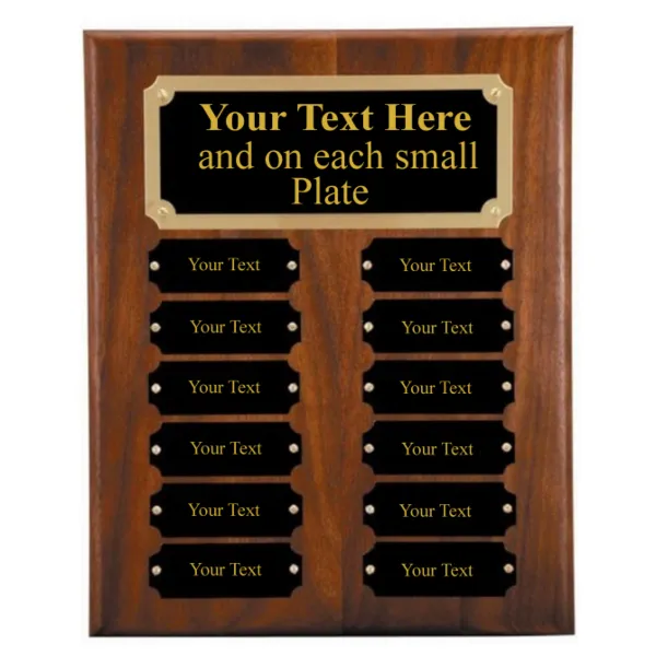 Perpetual Plaque Template